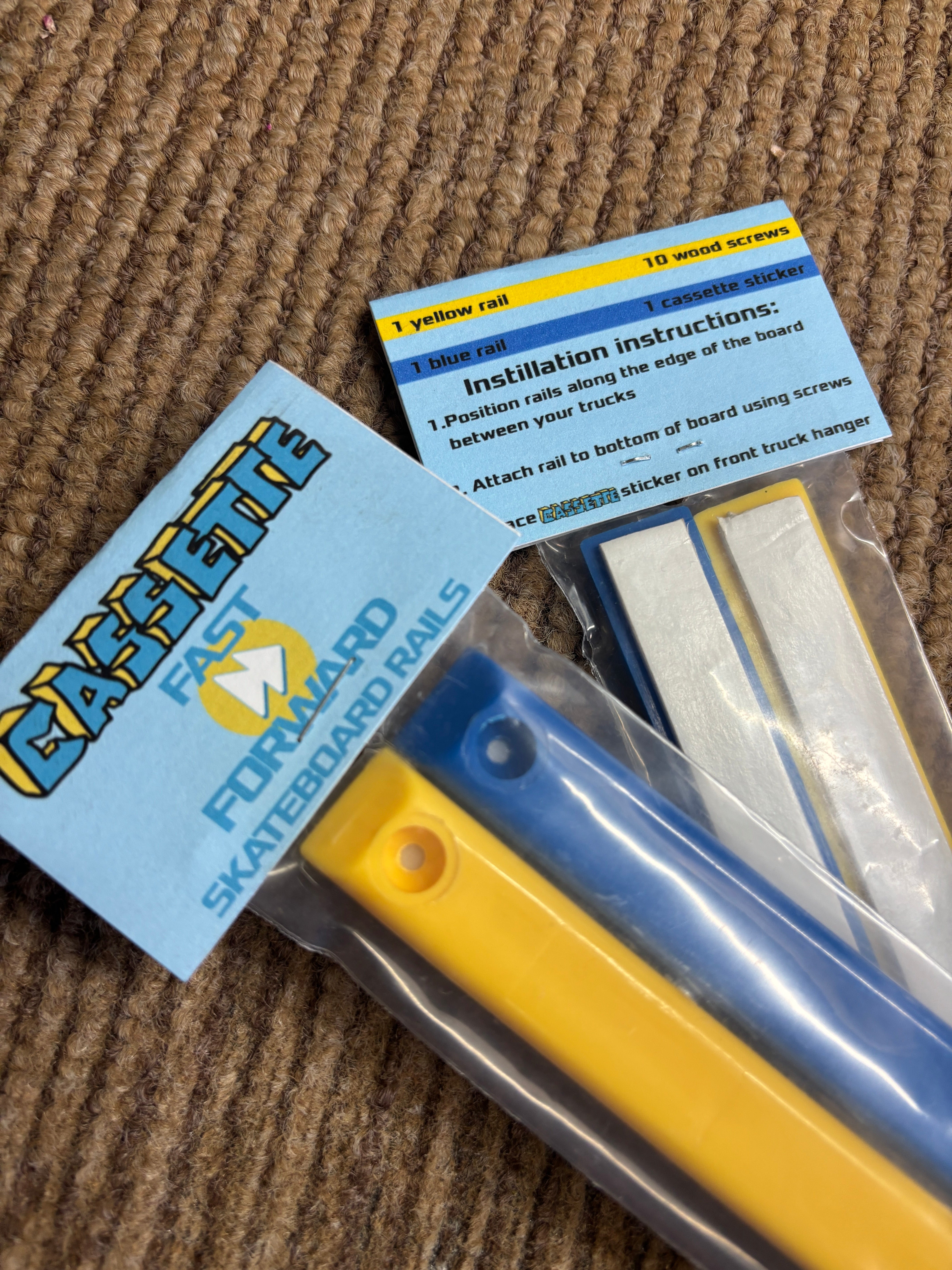 Cassette Fast Forward rails – Cassette Skateshop
